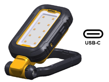 DeWalt USB-C System Task Light - Firmagaver - Profil Design Trading ApS